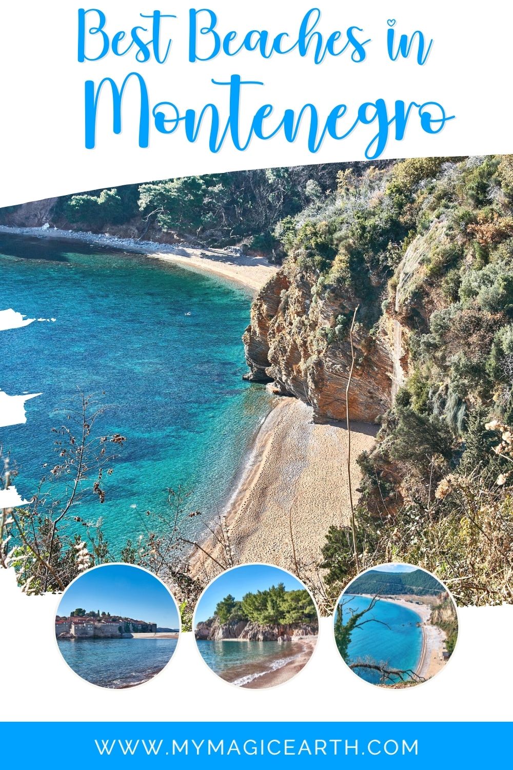 Beaches on the Adriatic Coast, the Allure of Montenegro - My Magic Earth