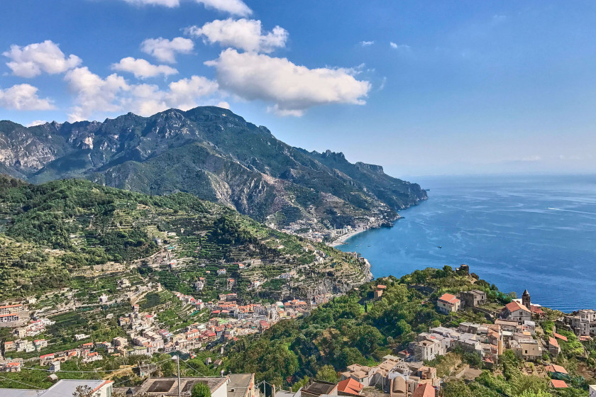 Ravello, a City of Music with the Famous View Over the Amalfi Coast ...