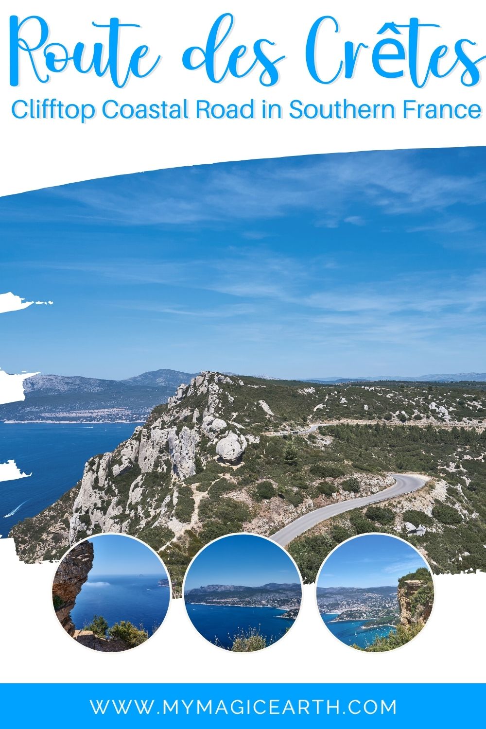 Route des Crêtes, a Clifftop Coastal Road between La Ciotat and Cassis ...